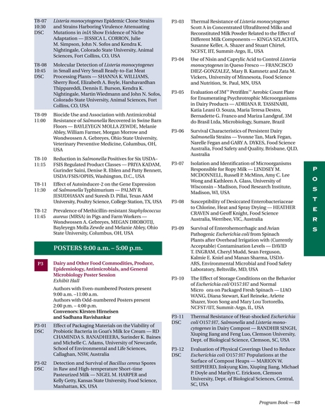 IAFP 2009 Program Book and Abstract Book