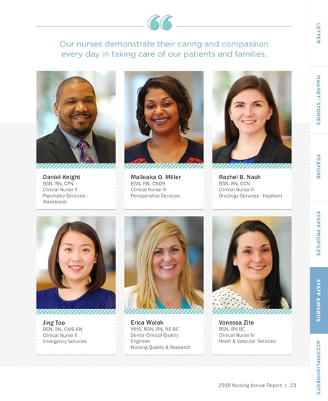 UNCH 2018 Nursing Annual Report - 23