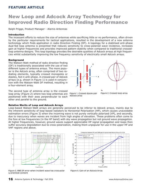 Antenna Systems & Technology - Fall 2016