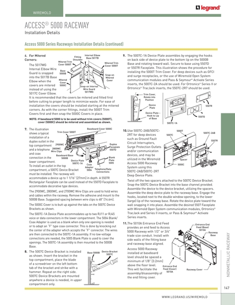Wire & Cable Management 2014 Catalog - 147