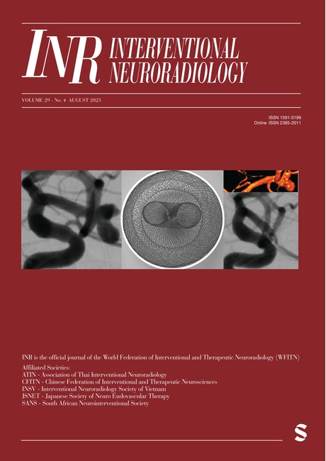 Interventional Neuroradiology 2023 No. 4