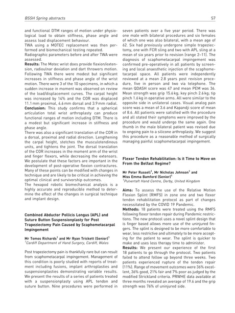 JHS - BSSH Spring Abstract 2023 - S7