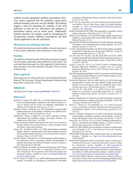 Journal of Infection Prevention - September 2022 - 221