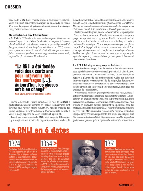 SAUVETAGE - N°168 - T2 2024 - Le magazine des sauveteurs en mer - 30