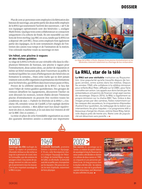 SAUVETAGE - N°168 - T2 2024 - Le magazine des sauveteurs en mer - 31
