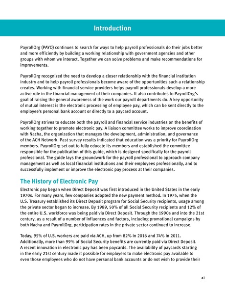 Guide to Successful Electronic Payments 2023 - xi