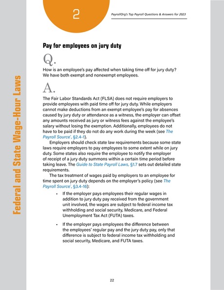 Top Payroll Questions & Answers 2023 - 22