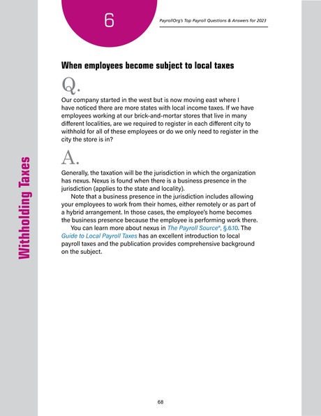 Top Payroll Questions & Answers 2023 - 68