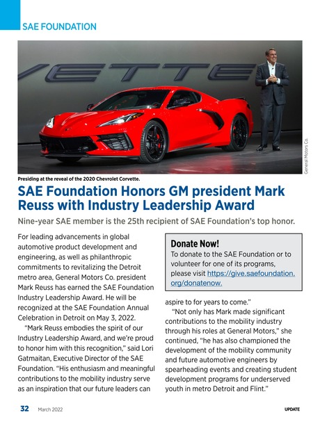 SAE Update - March 2022 - 32