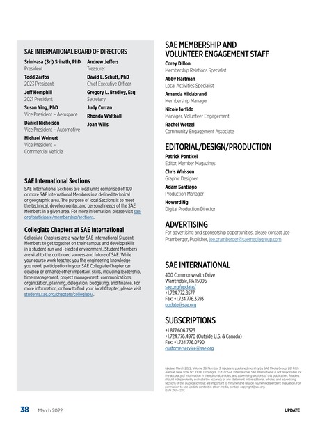 SAE Update - March 2022 - 38