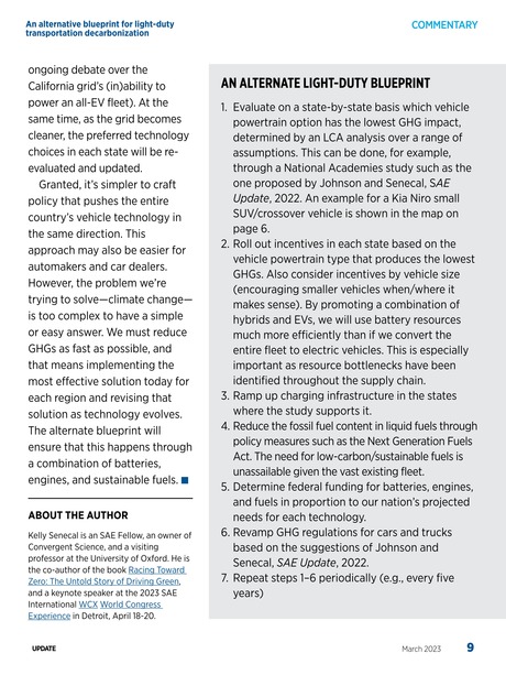 SAE Update - March 2023 - 9