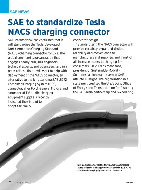 SAE Update - August 2023 - 2