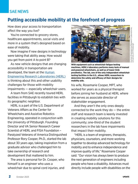 SAE Update - October 2023 - 2