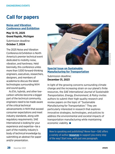 SAE Update - December 2023 - 28