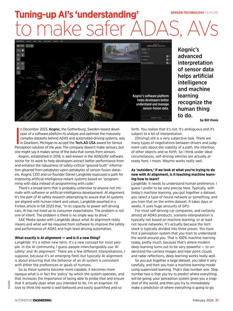 Automotive Engineering - February 2024 - 21
