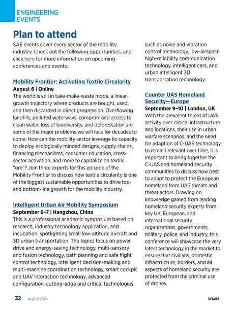 SAE Update - August 2024 - 32