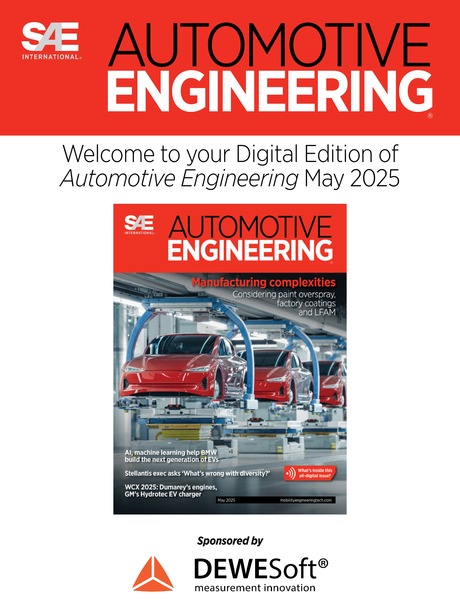 Automotive Engineering – May 2025