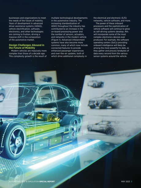 Automotive Test & Simulation Special Report. May 2023 - 3