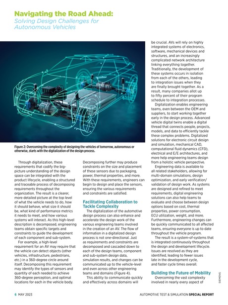 Automotive Test & Simulation Special Report. May 2023 - 6