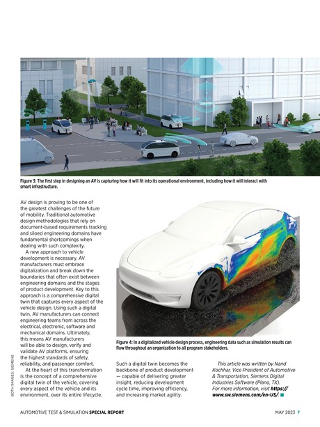 Automotive Test & Simulation Special Report. May 2023 - 7