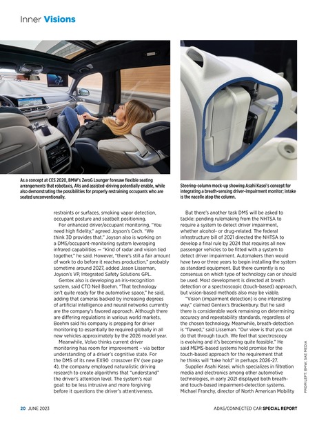 ADAS/Connected Car Special Report. June 2023 - 20