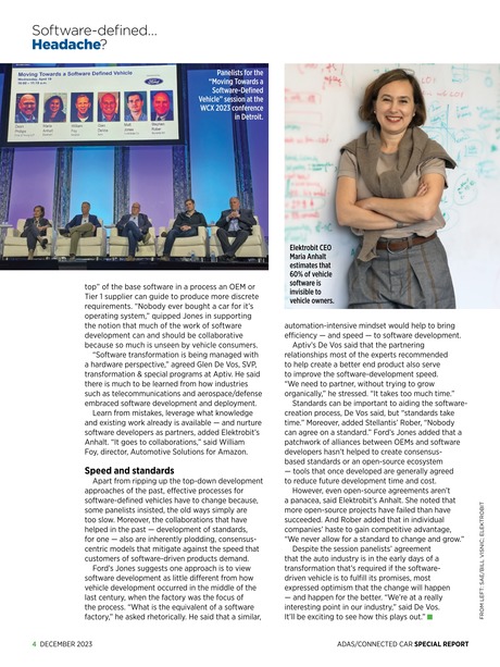 ADAS/Connected Car Special Report - December 2023 - 4