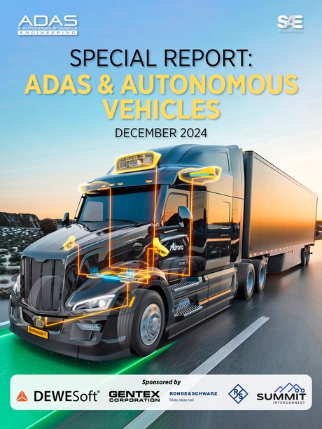ADAS & Autonomous Vehicles Special Report - December 2024