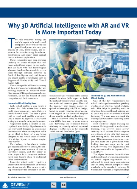 Tech Briefs Magazine - November 2021 - 45