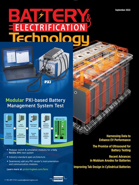 Battery & Electrification Technology - September 2022 - Flap1
