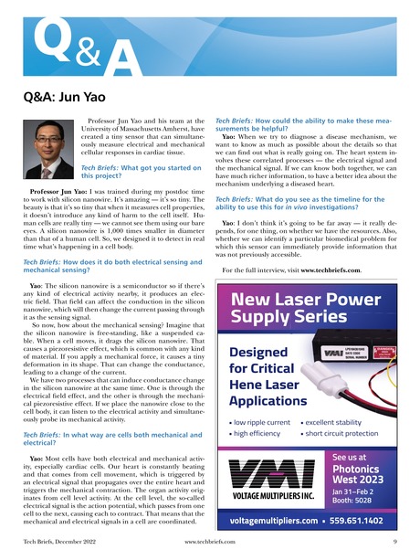 Tech Briefs Magazine - December 2022 - 9