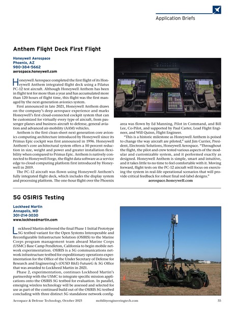 Aerospace & Defense Technology - October 2023 - 35