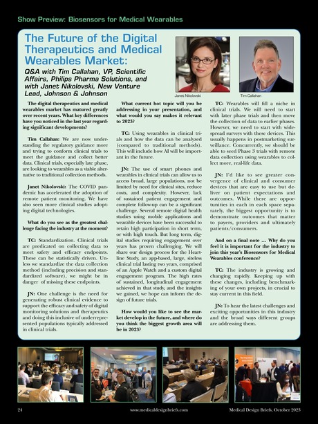 Medical Design Briefs - October 2023 - 24