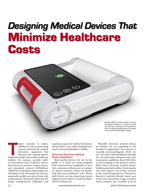 Medical Design Briefs - December 2023 - 32