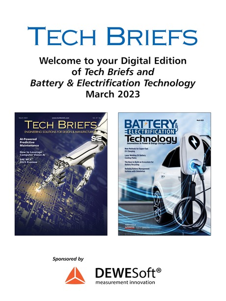Tech Briefs Magazine - March 2023