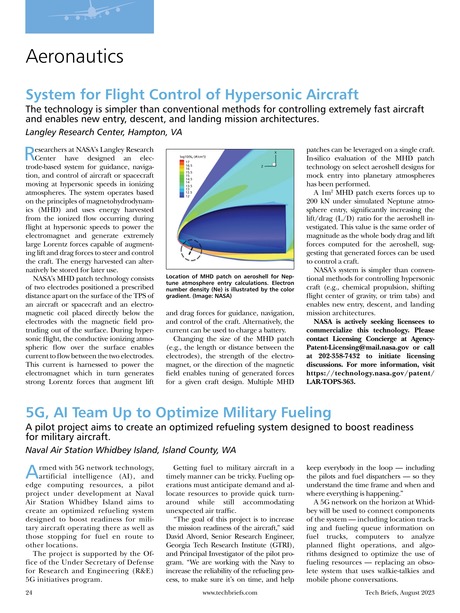 Tech Briefs Magazine - August 2023 - 24