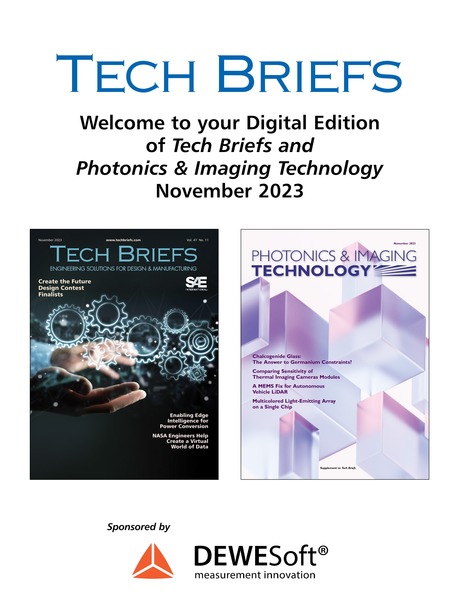 Tech Briefs Magazine - November 2023