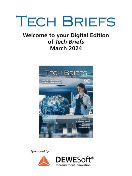 Tech Briefs Magazine - March 2024