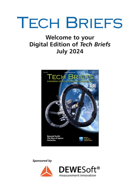 Tech Briefs Magazine - July 2024