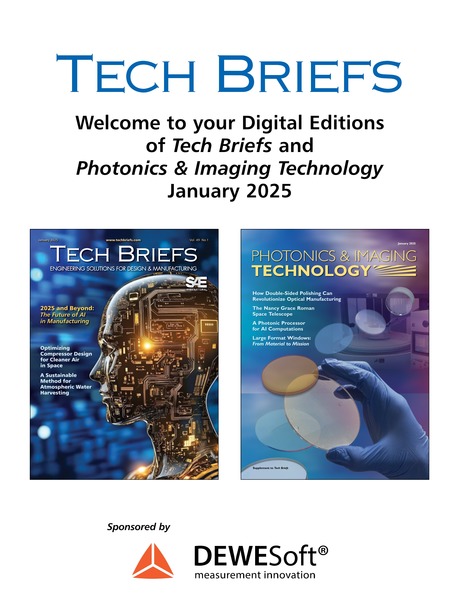 Tech Briefs Magazine - January 2025