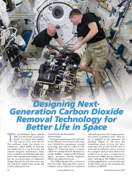 Tech Briefs Magazine - January 2025 - 16