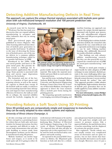 Tech Briefs Magazine - February 2025 - 27