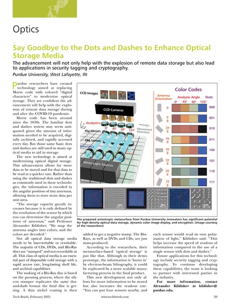 Tech Briefs Magazine - February 2025 - 29