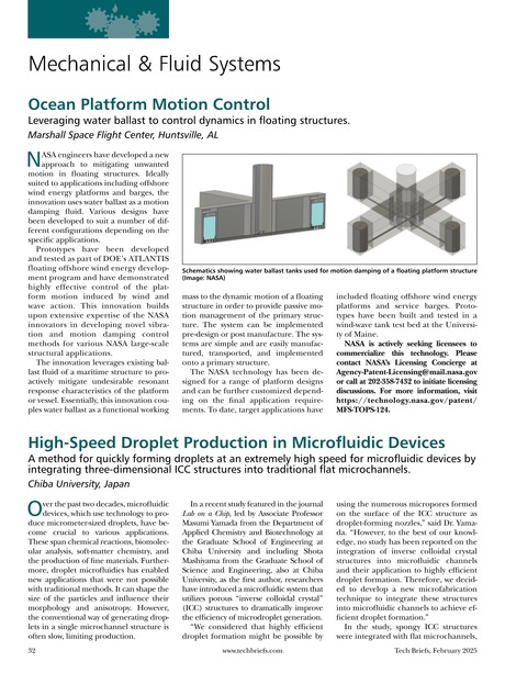 Tech Briefs Magazine - February 2025 - 32