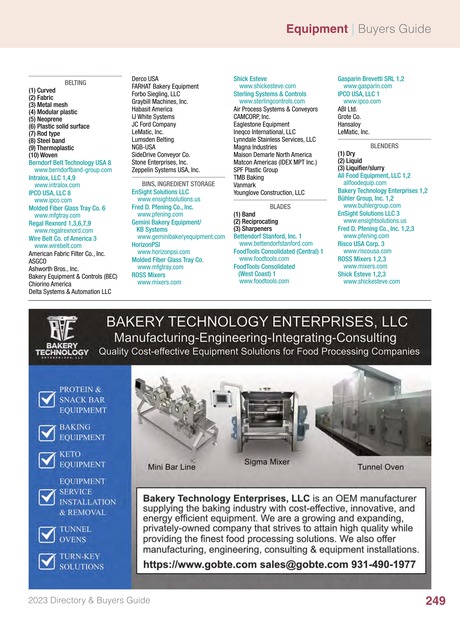 Directory & Buyers Guide - 2023 - 249