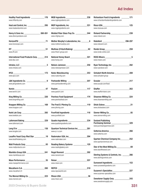 Directory & Buyers Guide - 2023 - 331