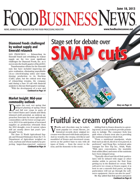 Food Business News - June 18, 2013 - Food Business News - June 18, 2013