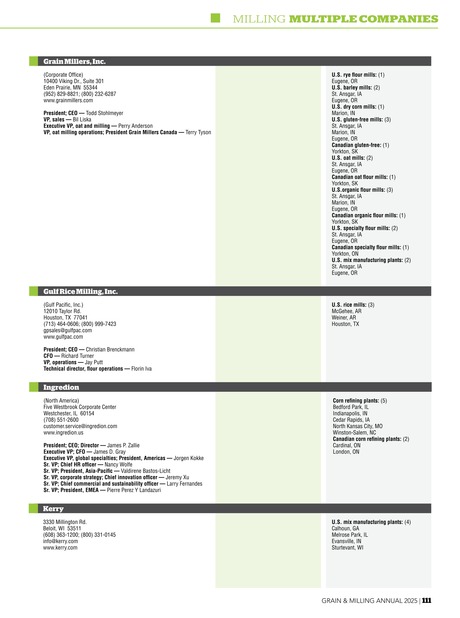 Grain & Milling Annual - 2025 - 111