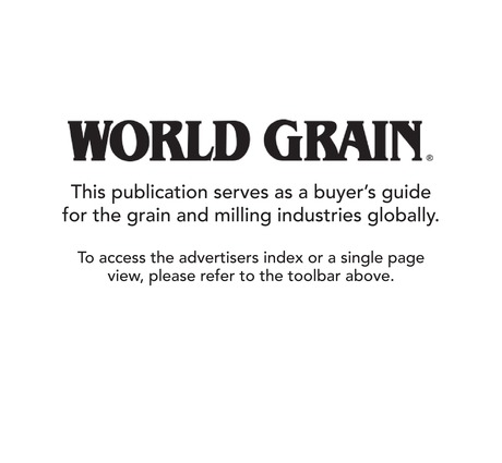 World Grain International Buyers Guide - 2024 - Intro