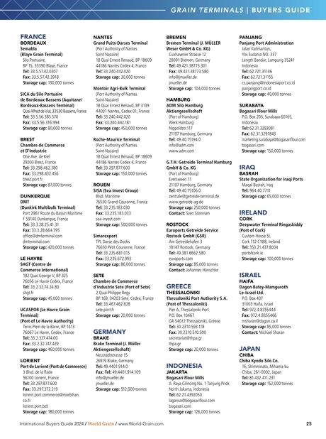 World Grain International Buyers Guide - 2024 - 25