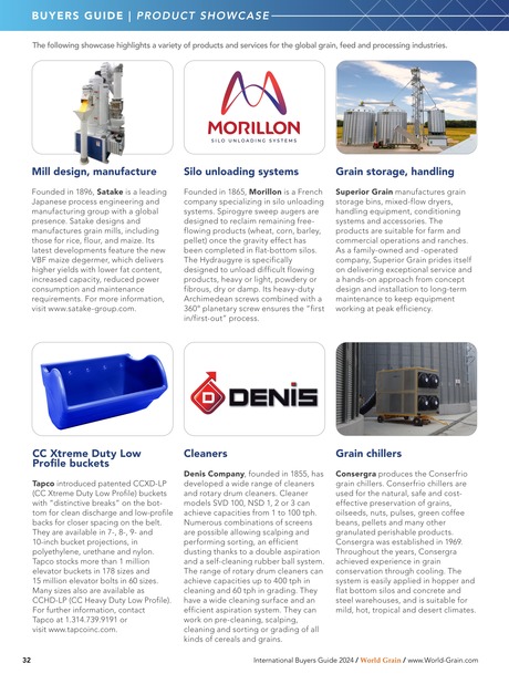 World Grain International Buyers Guide - 2024 - 32